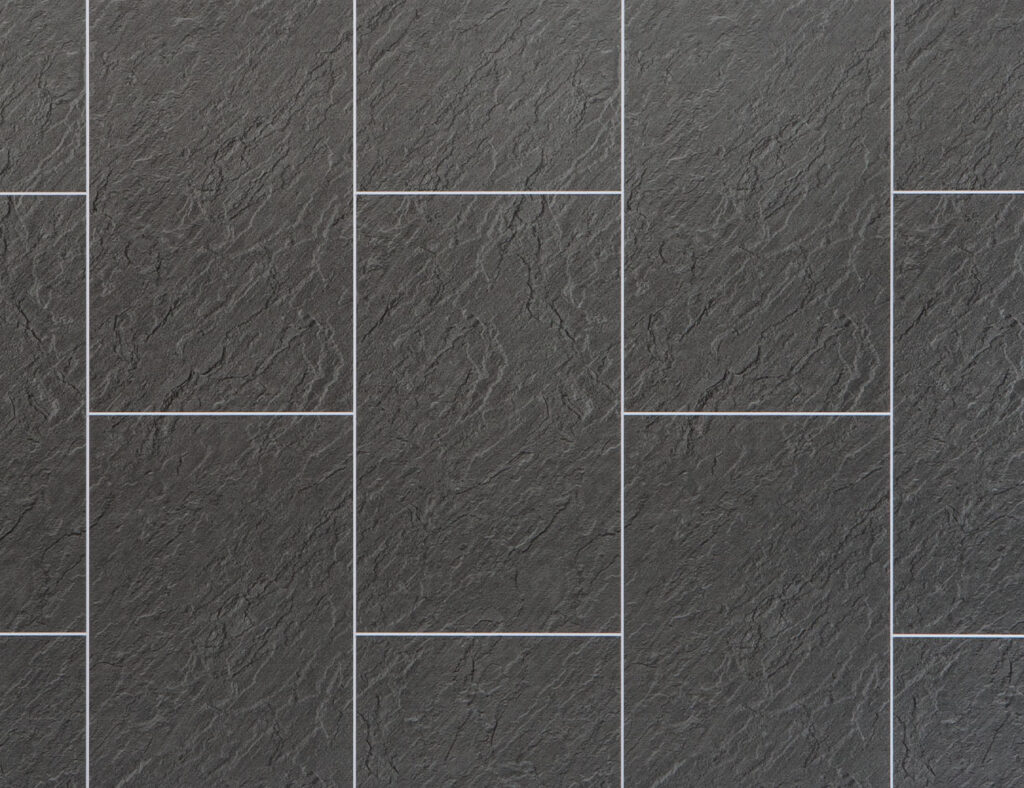 Grout Line Riven Slate Tile - Neptune 1000 - PVC Wall Panel - 1m ...